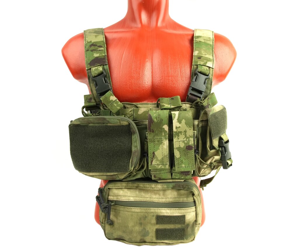 Разгрузочный жилет Wartech TV-101 «Кочевник» (мох ATFG). Цена 10690 руб, купить в Москве