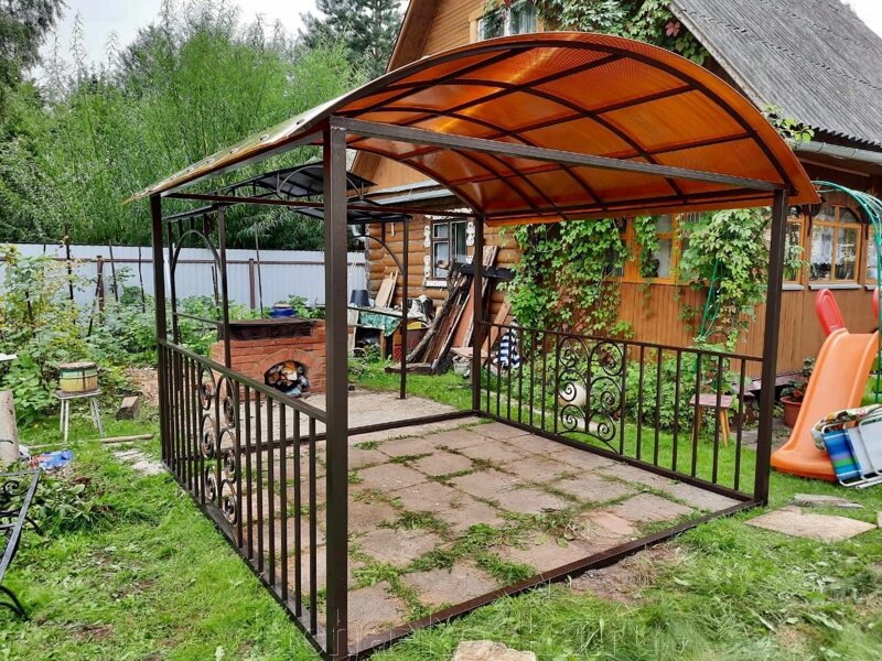 Беседка кованая "Венеция" по цене 74000 руб. Купить в Москве | Отзывы на Satom.ru . ID: 132269452.