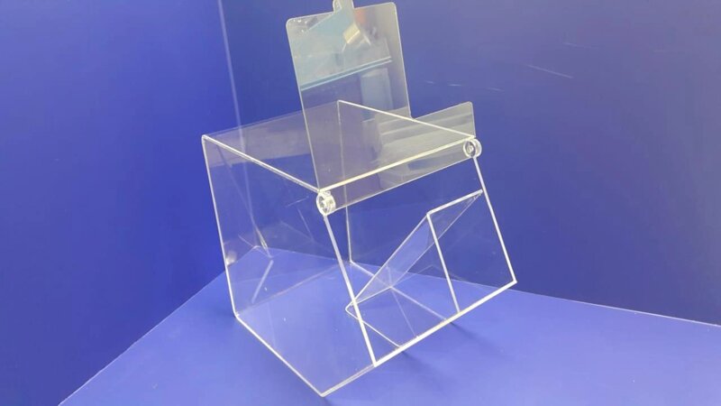 Диспенсер из оргстекла, 1 секция, прозрачный, 20х30х25 см (750829074 ...