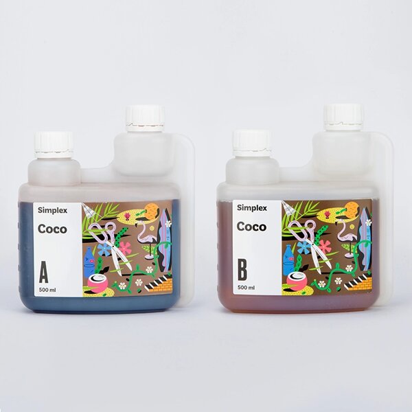 SIMPLEX Coco A+B 0,5 L Удобрение для кокосового субстрата (528717881 ...