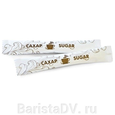 Сахар порционный 5 г. стик 10кг. (приблизительно 2000шт.) (311116692 ...