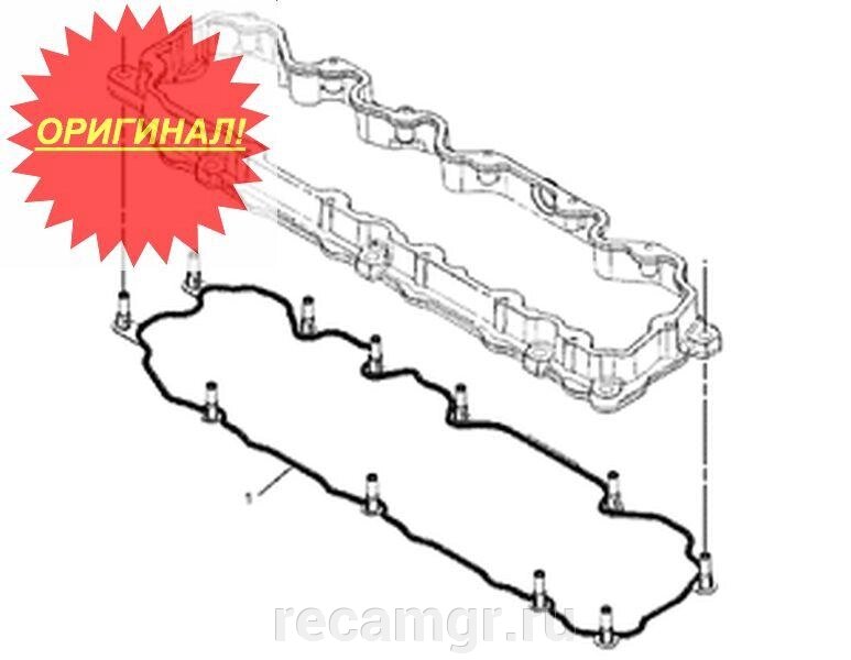 Прокладка под проставку клапанной крышки Caterpillar С7 304-4924 / 244 ...