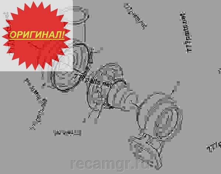 Турбина Cat 211-6964 оригинал купить в Москве по лучшей цене с ...
