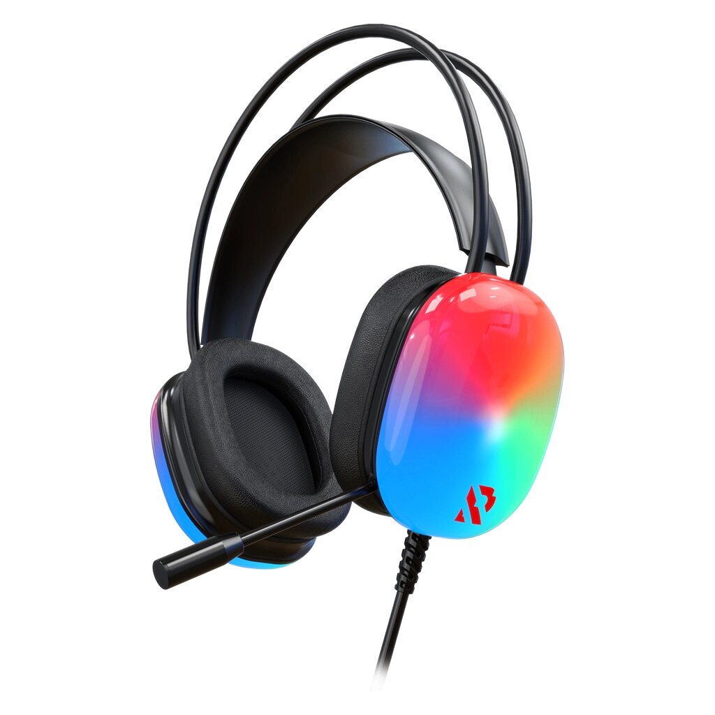 Гарнитура полноразмерная Игровая SmartBuy VAULT, 50мм динамики, RGB ...