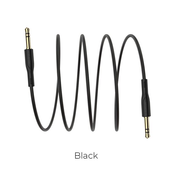 Кабель AUX BOROFONE BL1 Audiolink, AUX, Jack 3,5 - Jack 3,5, TPE 1 м, Black купить оптом и в ...