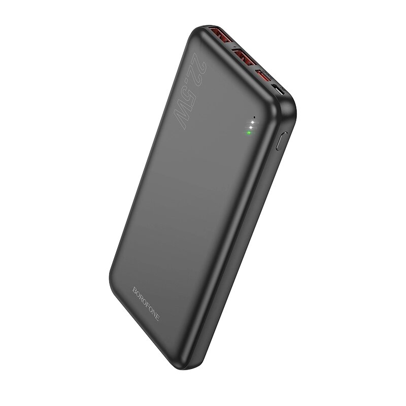 Внешний аккумулятор Borofone BJ38 10000mAh 2USB+Type-C 3.0A PD 20W+QC3 ...