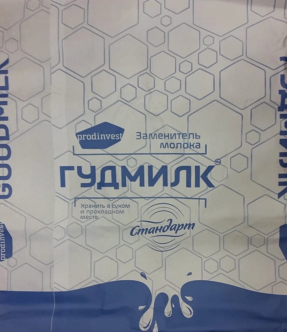 ЗЦМ Гудмилк 16% для выпойки телят с 11 дня жизни, 25 кг купить в ...