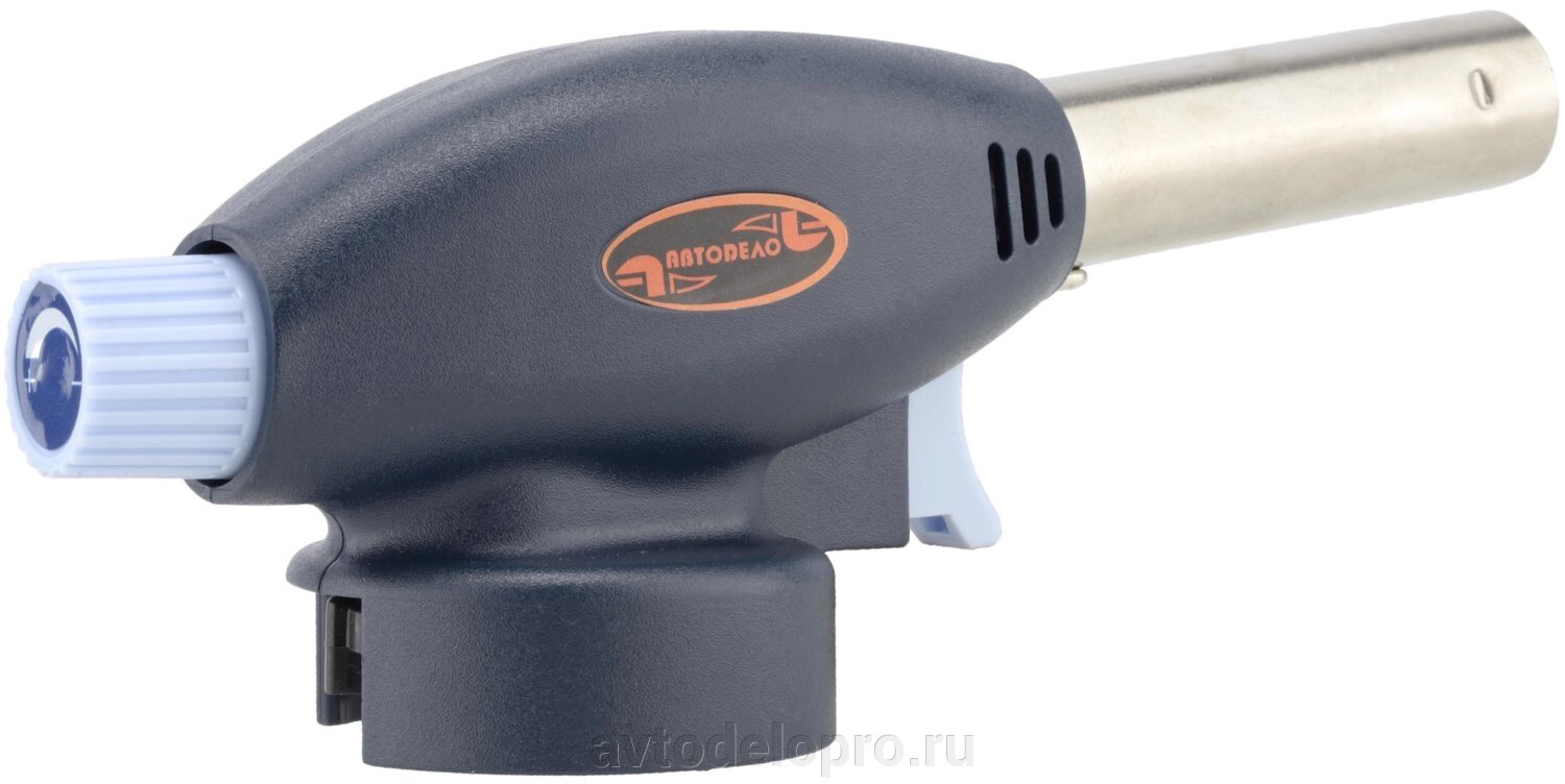 Горелка газовая с пьезоподжигом (под цанговый баллон) АвтоDело (44110 ...